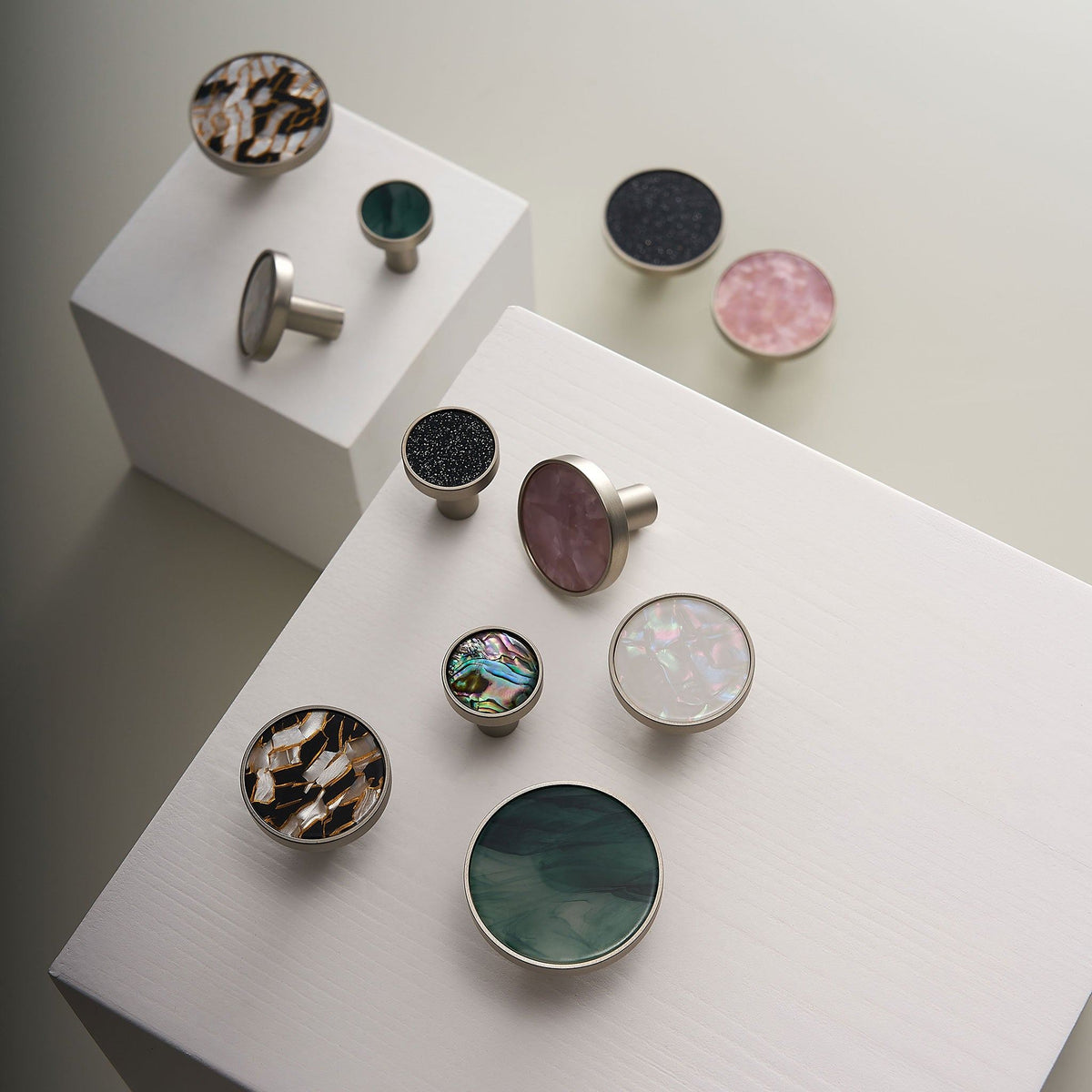 Hook 1052 | Nickel plated | Abalone shell – Decor Room